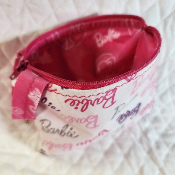 Bags | Barbie Inspired Coin Bag Zipper Pouch Handmade | Poshmark